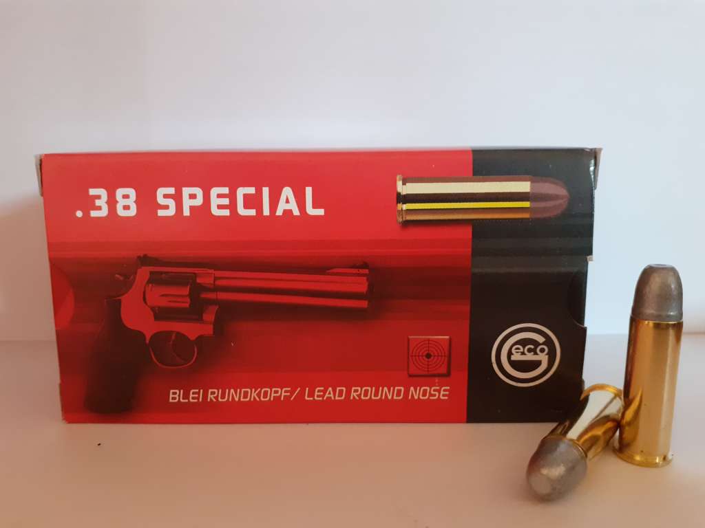 CARTOUCHES GECO 38SP ROUND NOSE 158GR - Armurerie Vauban