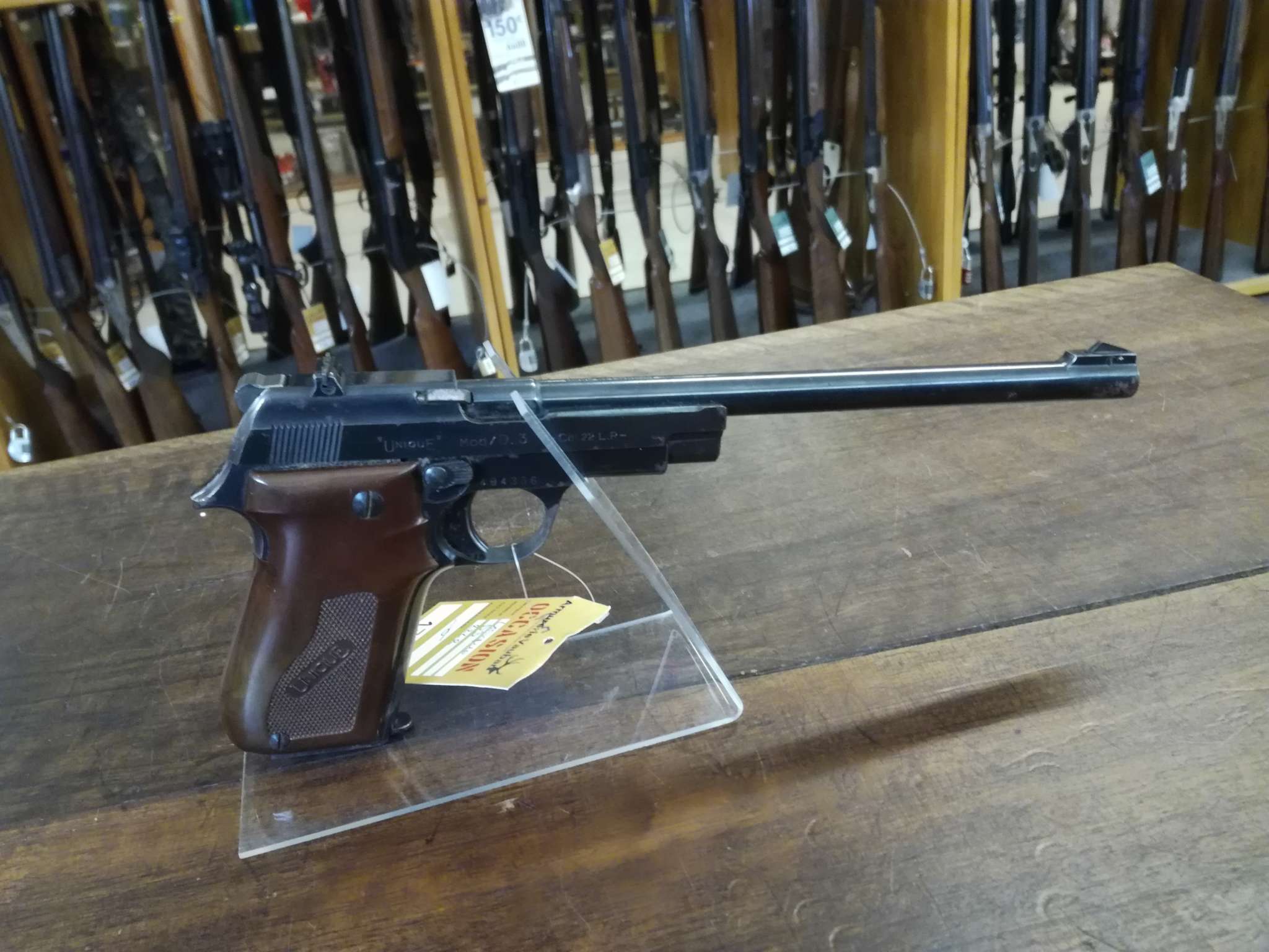 OCCASION PISTOLET UNIQUE, MOD D6, CALIBRE 22 LR - Armurerie Vauban