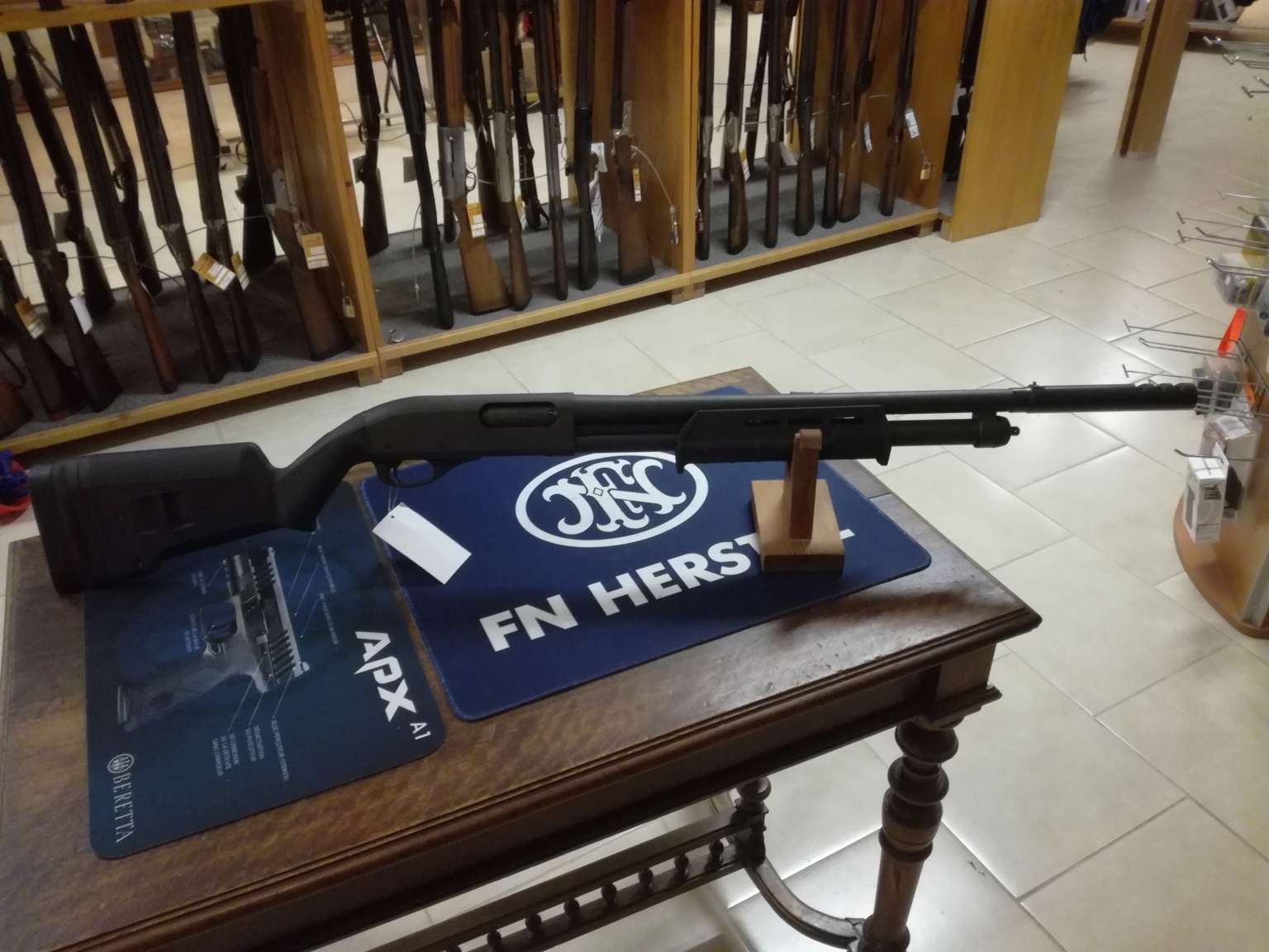 FUSIL A POMPE REMINGTON 870 EXPRESS TACTICAL MAGPUL CAL 12 CANON RAYE ...