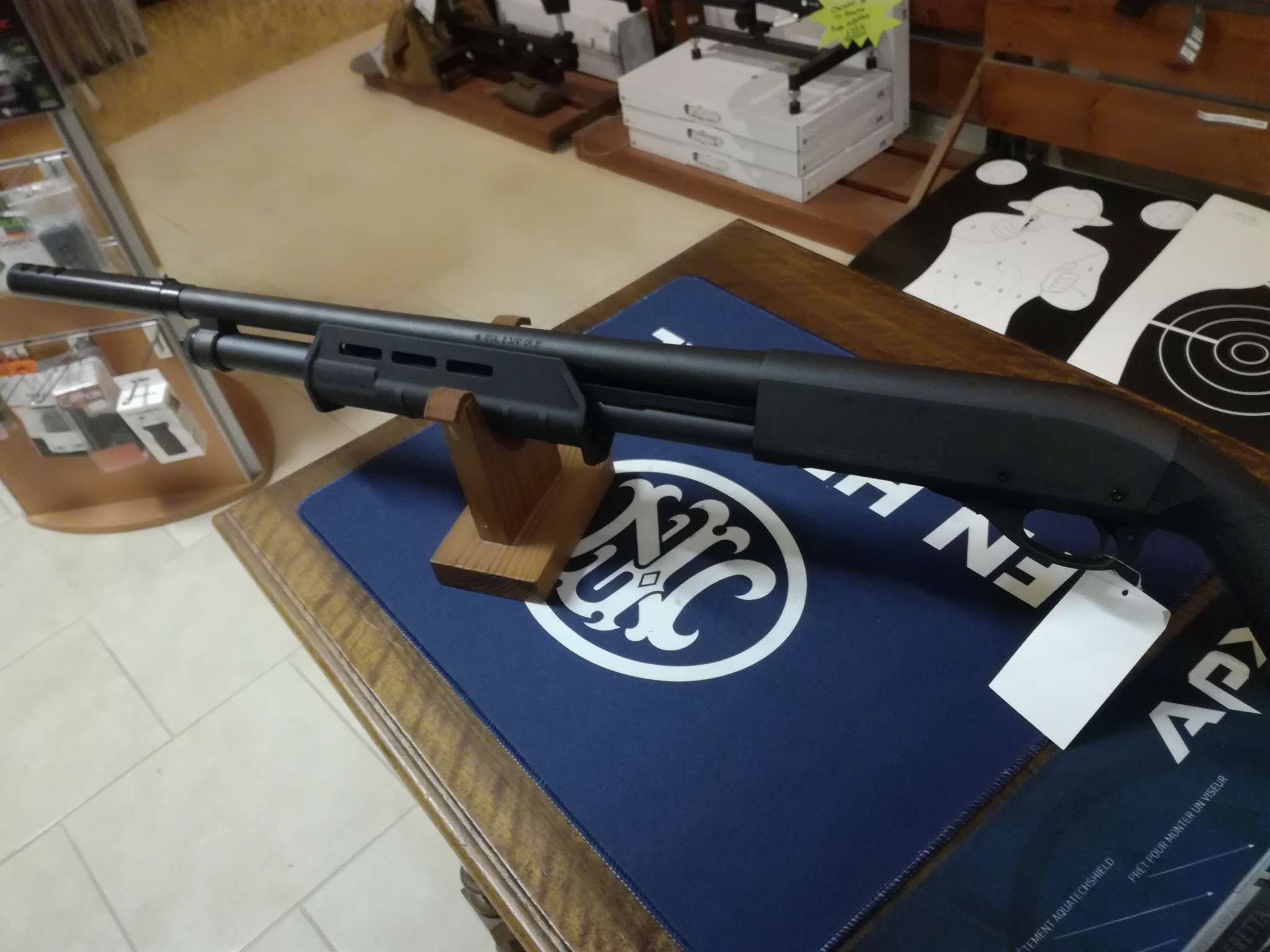 FUSIL A POMPE REMINGTON 870 EXPRESS TACTICAL MAGPUL CAL 12 CANON RAYE ...