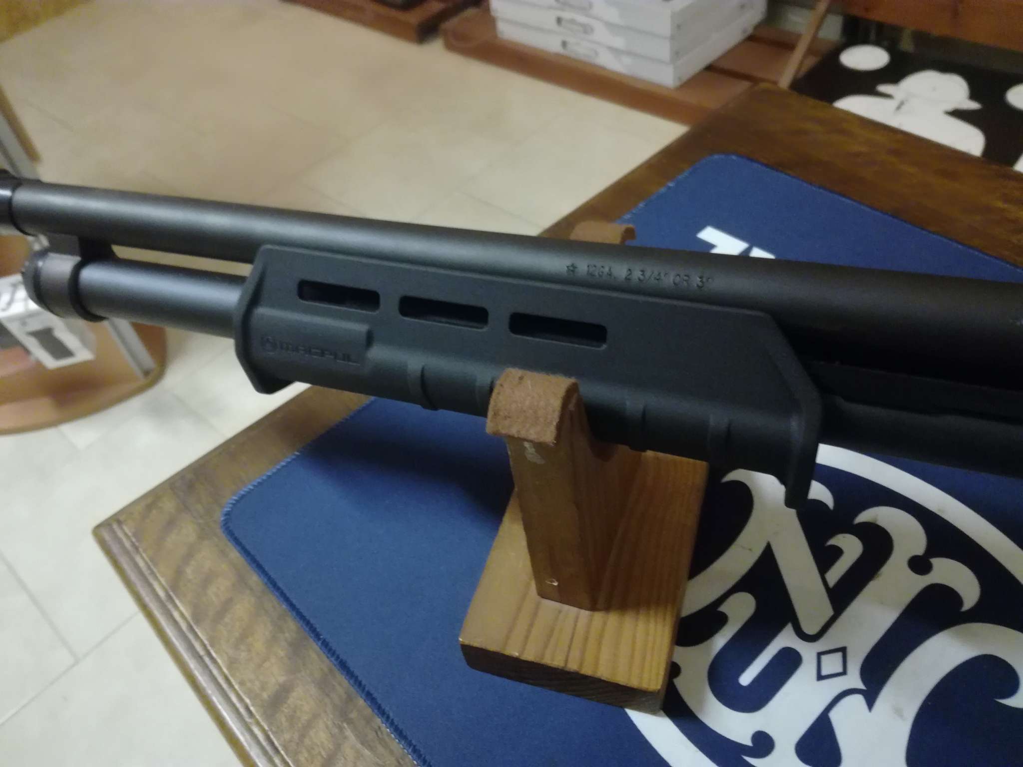 FUSIL A POMPE REMINGTON 870 EXPRESS TACTICAL MAGPUL CAL 12 CANON RAYE ...